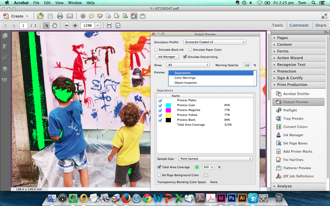 Reducing Ink Levels in Adobe Acrobat | w3pedia