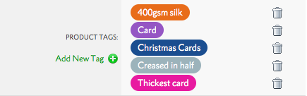 Examples of Popular Products Tags | w3pedia