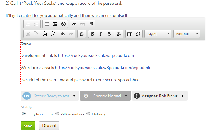 Creating & Updating Tasks | w3pedia