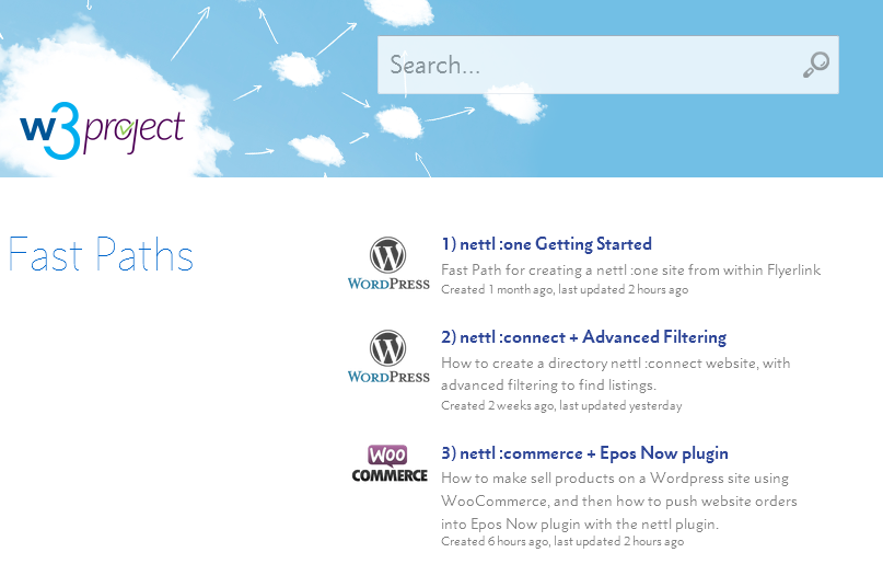 Fast Paths | w3pedia