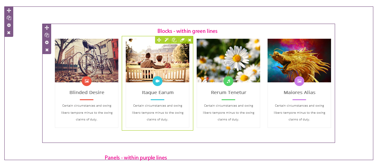 Brambl Panels & Blocks | w3pedia