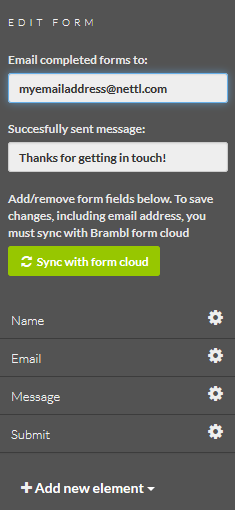 Brambl Forms | w3pedia