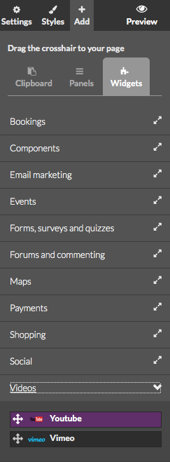 Brambl video widgets | w3pedia